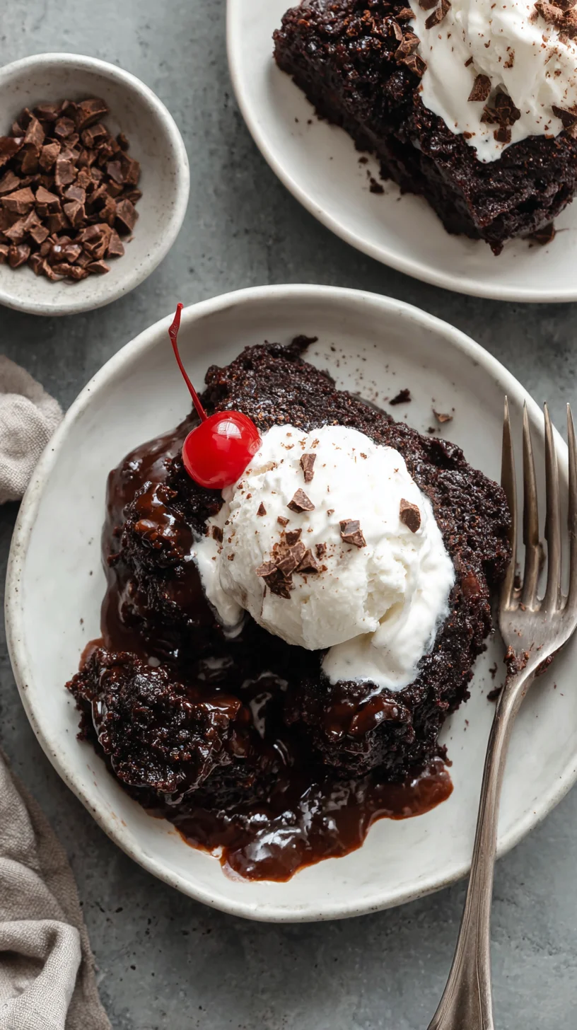 Hot Fudge Pudding Cake | Simple Tasty Recipes