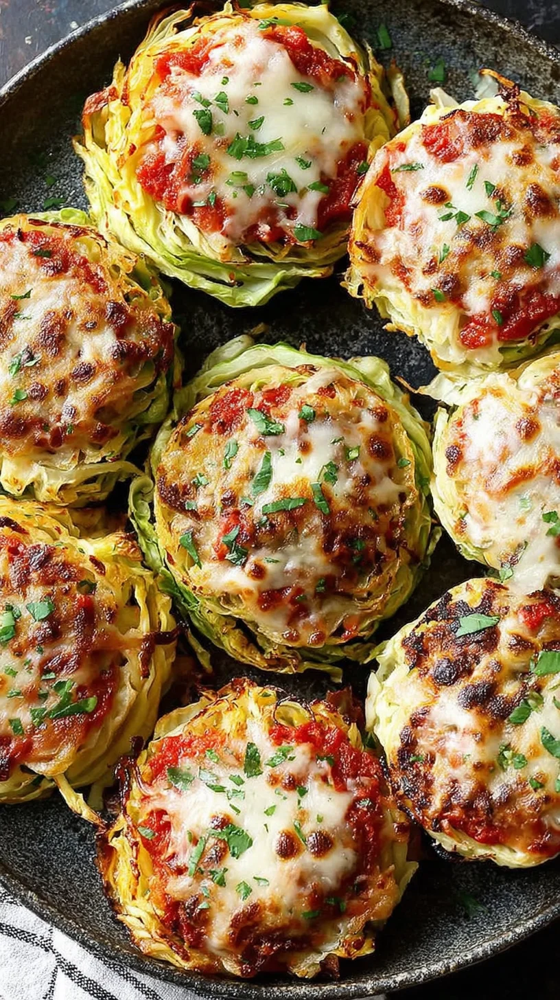 Oven-Baked Cabbage Burgers | Simple Tasty Recipes