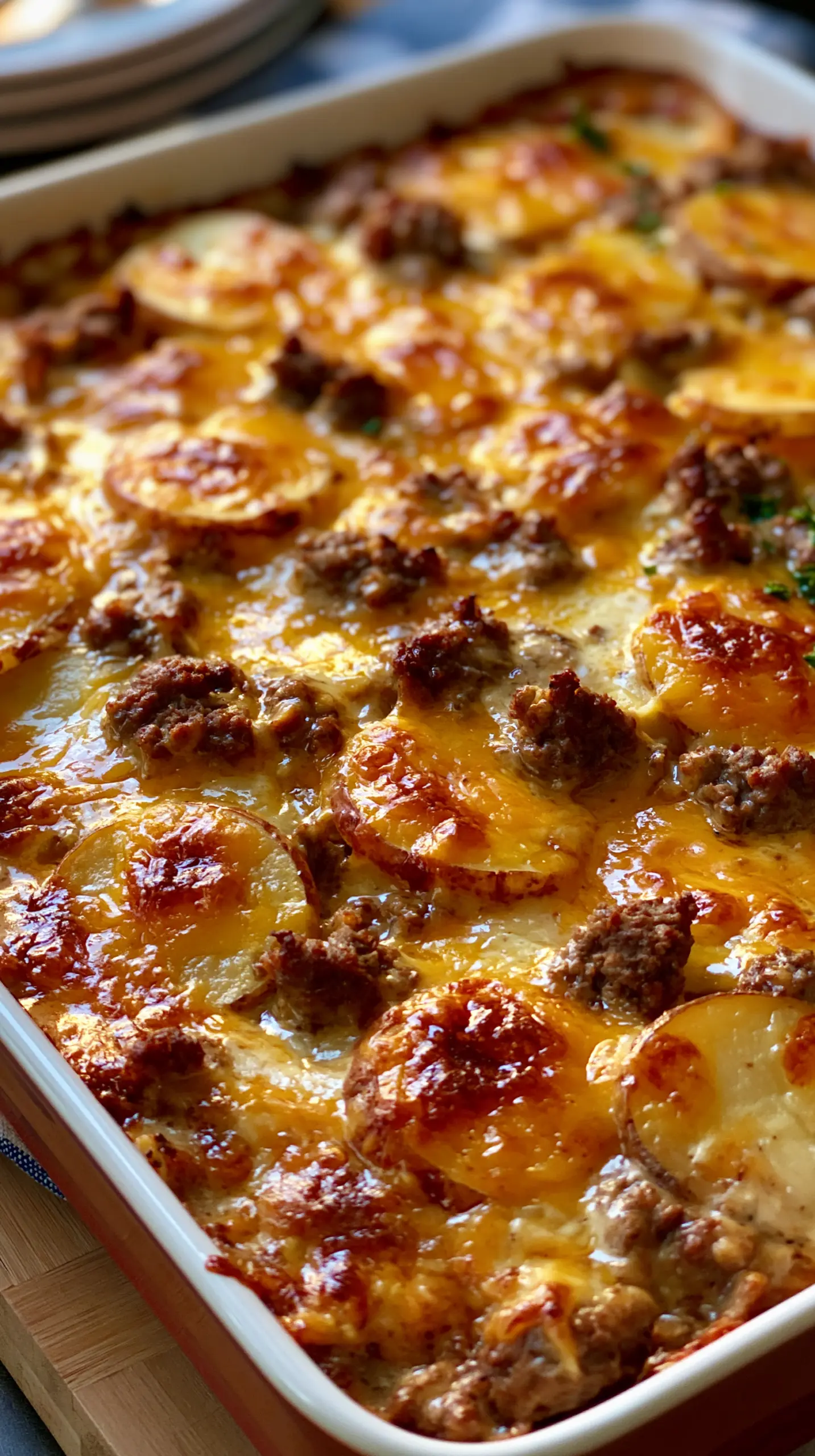 Easy Hamburger Potato Casserole Recipe | Comfort Food